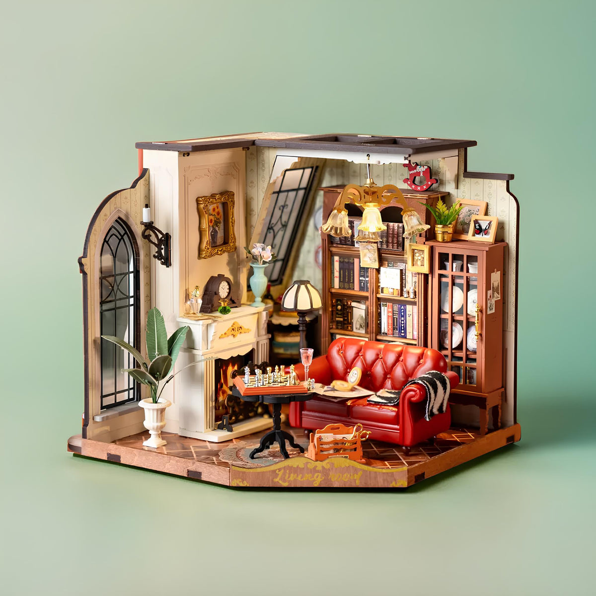 Rolife Catherine's Living Room DIY Miniature Kit – Little Worlds